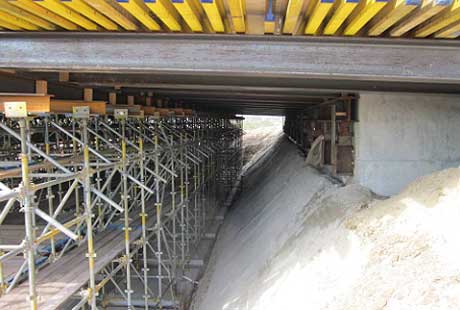 3.9 Bekistingen en ondersteuningen voor infrastructuurtoepassingen